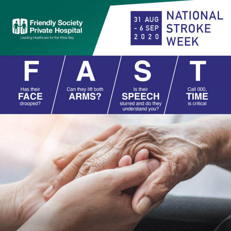 Think FAST to learn the signs of stoke